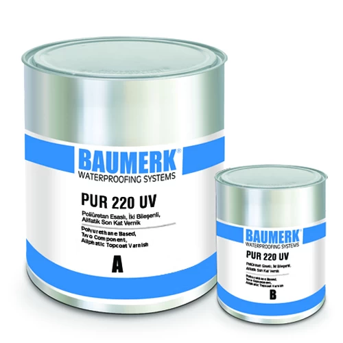 Polyurethane Based, Two Component, Aliphatic Topcoat Varnish - PUR 220 UV